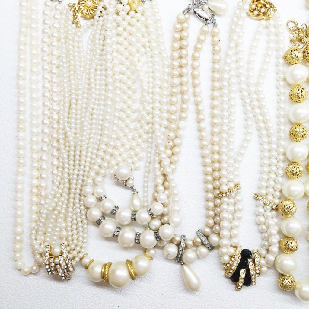 Yahoo!オークション - 【人気】アクセサリー まとめ 総重量 1 340g ネ...