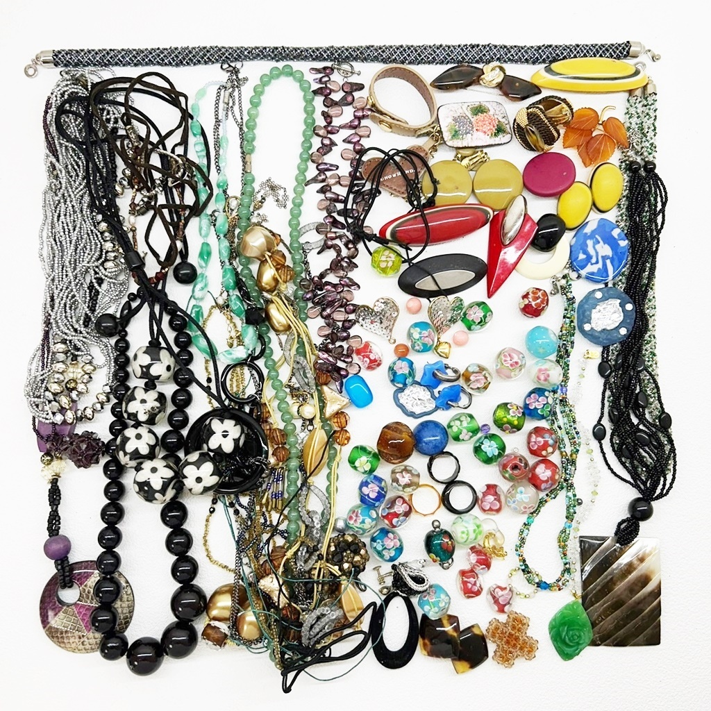 Yahoo!オークション - 【人気】アクセサリー まとめ 総重量 1 430g ネ...