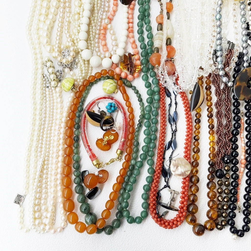 Yahoo!オークション - 【人気】アクセサリー まとめ 総重量 1 395g ネ...