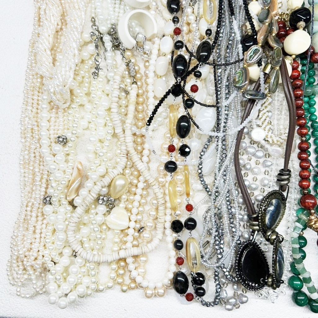 Yahoo!オークション - 【人気】アクセサリー まとめ 総重量 1 215g ネ...