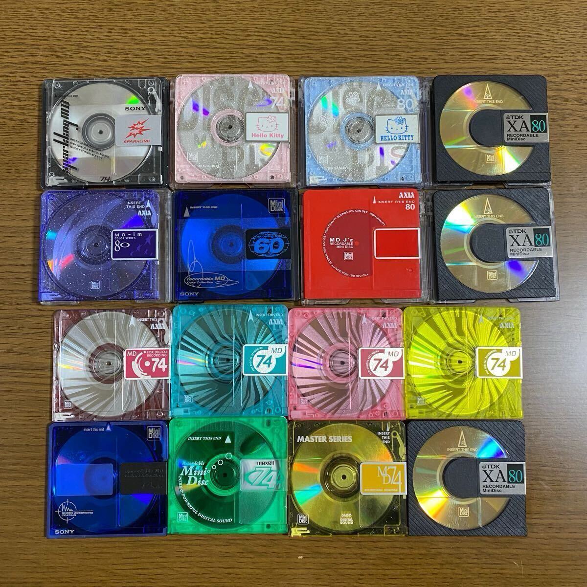 Yahoo!オークション - MD TDK SONY AXIA maxell DAISO 60分 74分 80分 ...