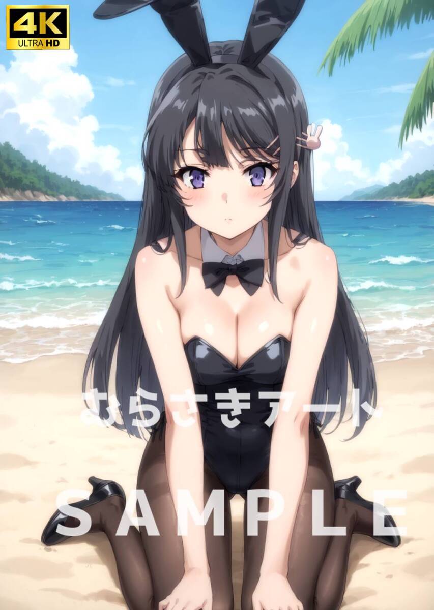 Yahoo!オークション - 一点物 桜島 麻衣 青春ブタ野郎はバニーガール...