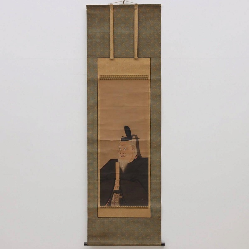 Yahoo!オークション - JK08-9506[TOM]【真作】狩野山雪 掛軸 紙本 肉筆...