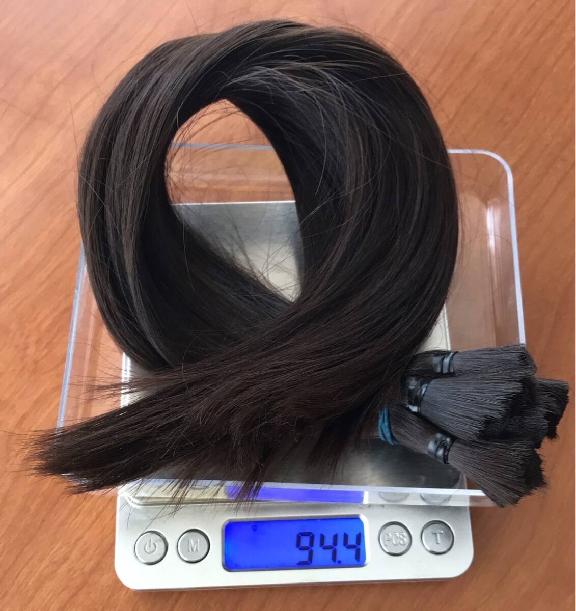 Yahoo!オークション - 髪束・毛束・約40cm・約94g 【エクステ・ヘアー...