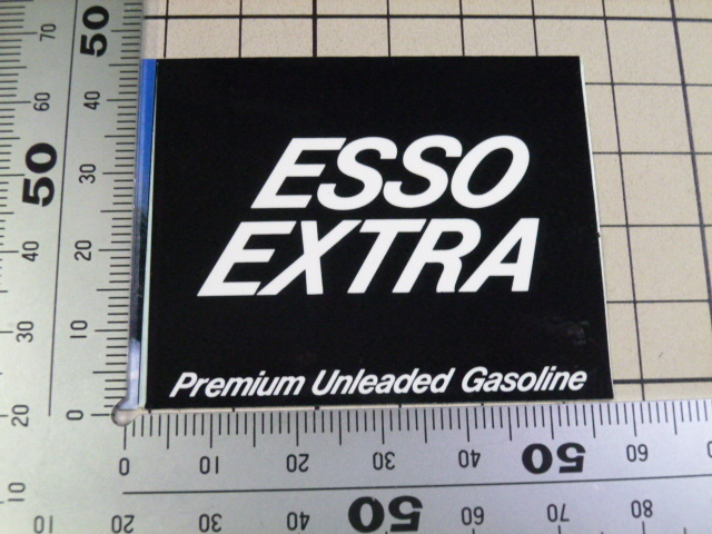 Yahoo!オークション - 正規品 ESSO EXTRA ステッカー 当時物 です(1シ...