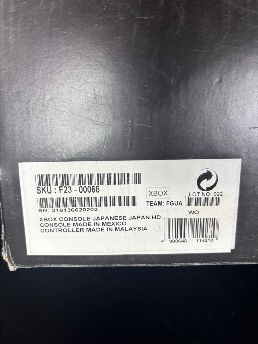 Yahoo!オークション - Microsoft マイクロソフト XBOX 本体セット F23-...