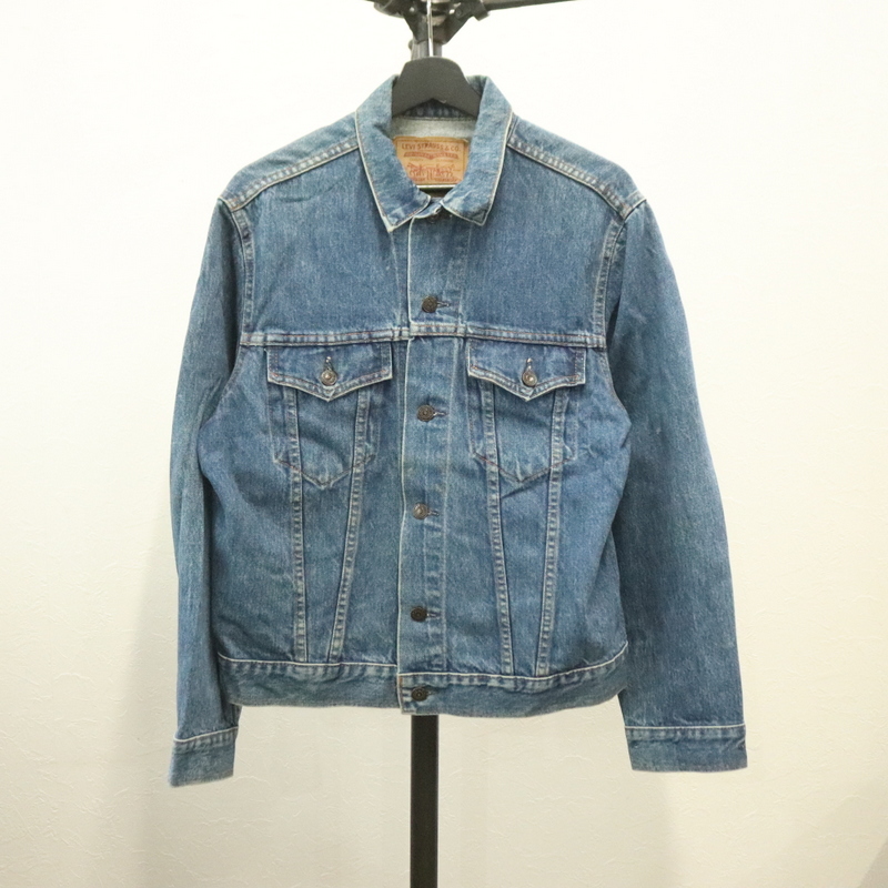 Yahoo!オークション - Q706 70sビンテージ リーバイス デニムジャケッ...