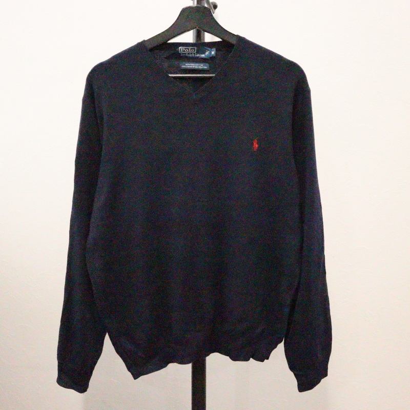 Yahoo!オークション - r106 2000年代製 ラルフローレン コットンニット...