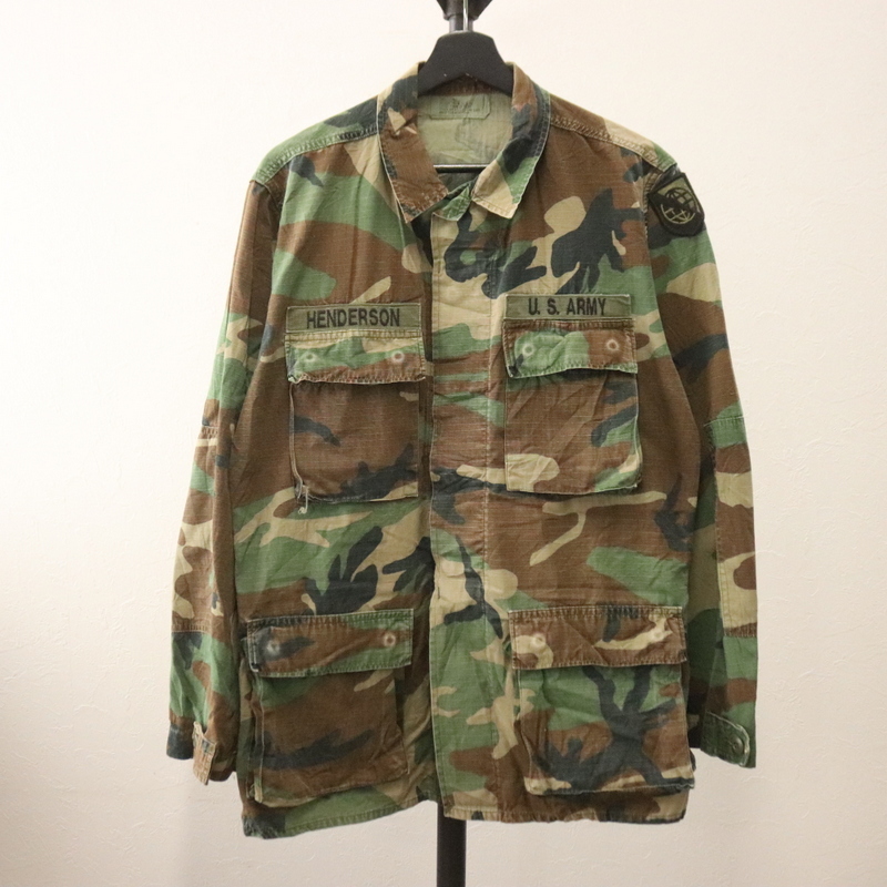 Yahoo!オークション - C889 80sビンテージ U.S.ARMY ミリタリー シャツ...