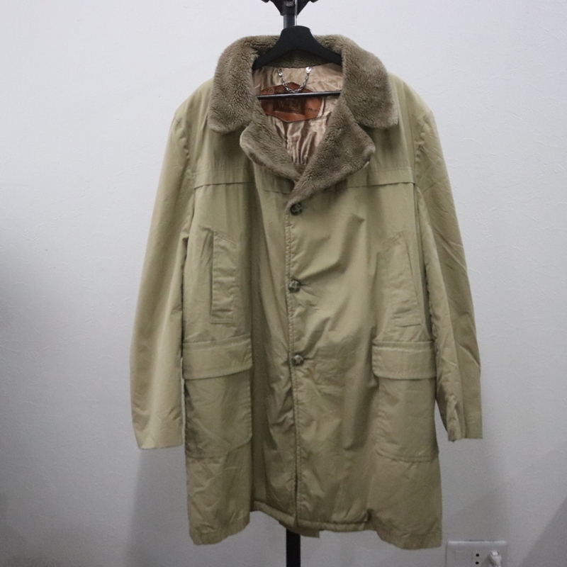 Yahoo!オークション - f732 80sビンテージ ウールリッチ ロングコート ...