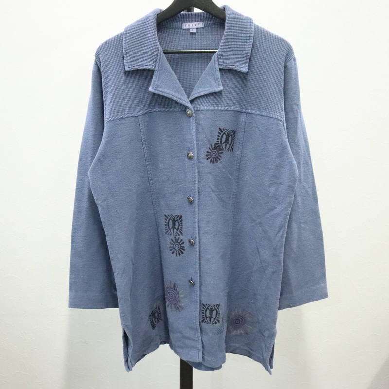 Yahoo!オークション - F865 90sビンテージ FOCUS シャツジャケット USA...