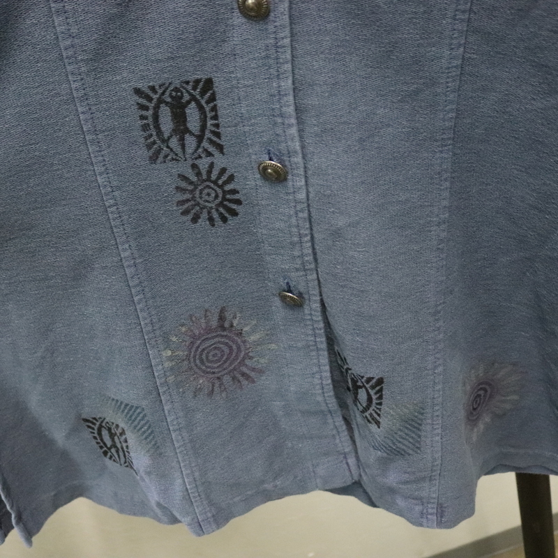 Yahoo!オークション - F865 90sビンテージ FOCUS シャツジャケット USA...