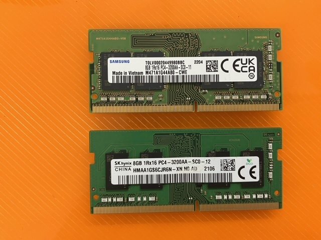 Yahoo!オークション - SAMSUNG/SKhynix NOTE用 8GB PC4-3200AA(DDR4-25...