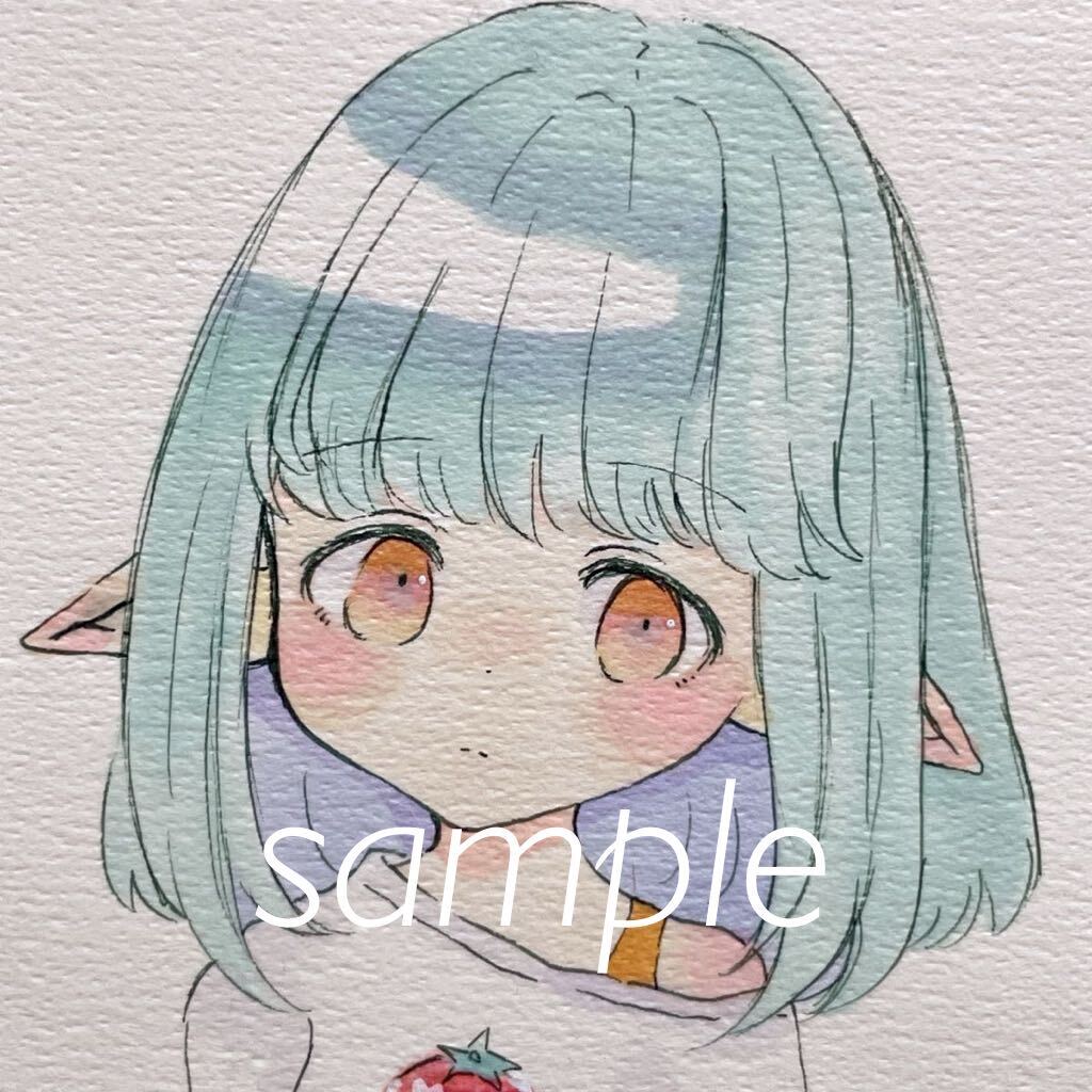 手描きイラスト オリジナル ロリ エルフ いちご 女の子 A5 :: Yahoo!Auction｜DEJAPAN - Bid and Buy Japan with 0% commission