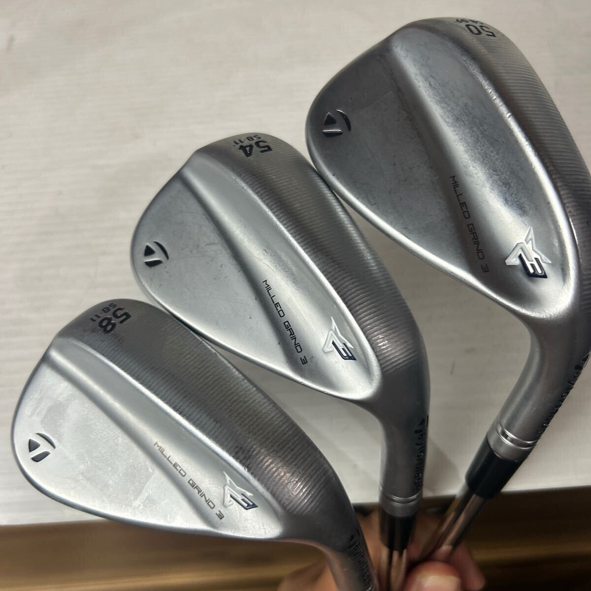 Yahoo!オークション - 送料無料 TaylorMade MILLED GRIND 3 50°54°58...