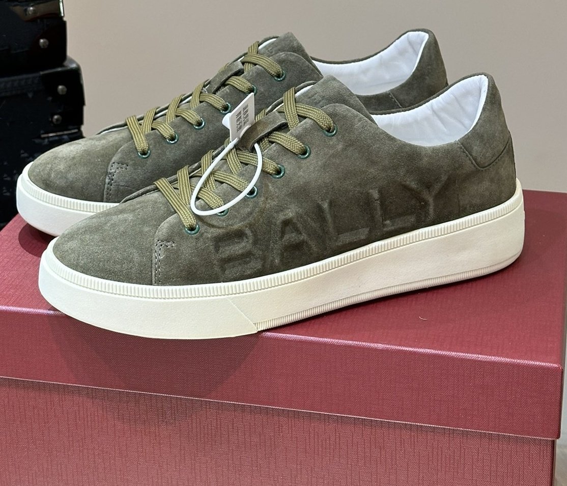 Yahoo!オークション - 未使用 Bally（バリー）スニーカー 箱付き メン...