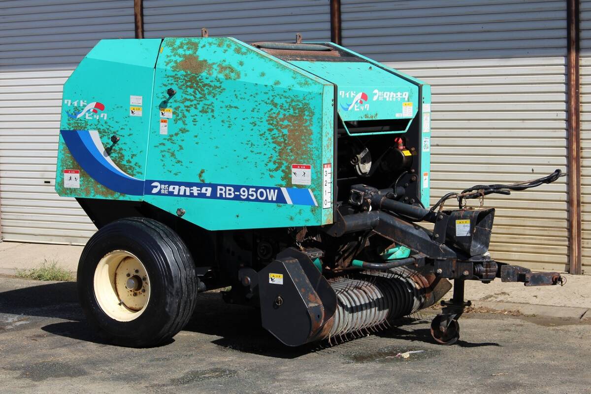 Yahoo!オークション - 現状渡し 要現物確認 タカキタ ロールベーラー R...