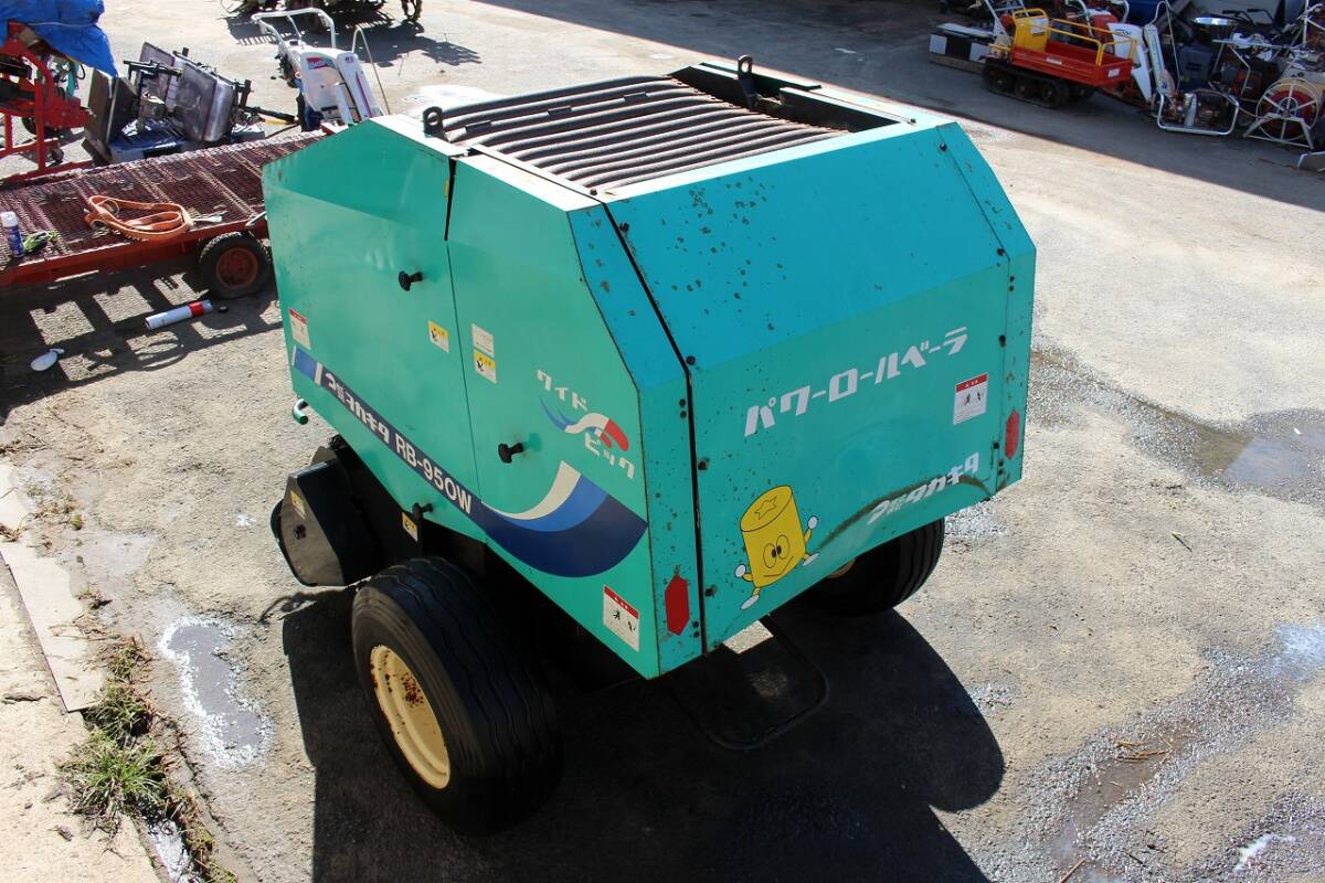 Yahoo!オークション - 現状渡し 要現物確認 タカキタ ロールベーラー R...