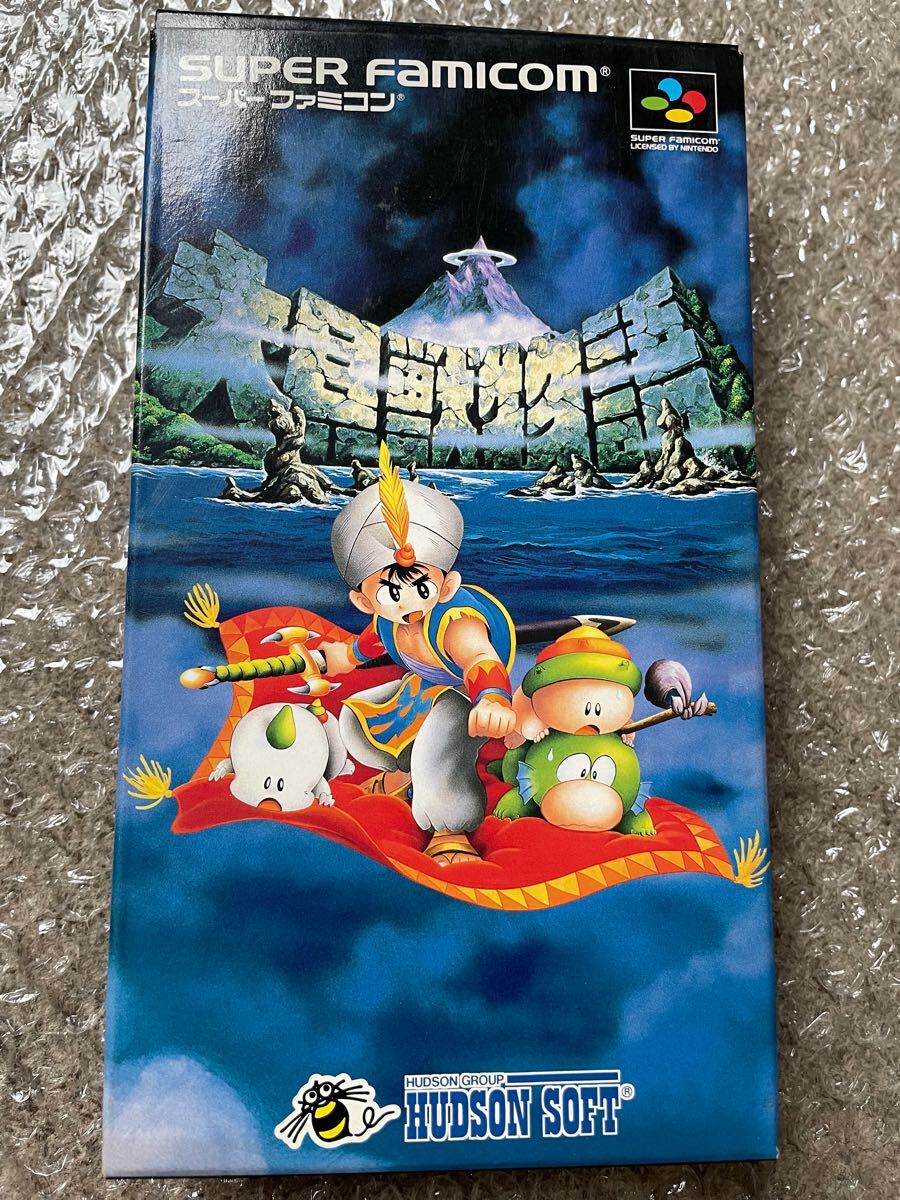 Yahoo!オークション - SFC 大貝獣物語 箱説付き美品 スーパーファミコ...