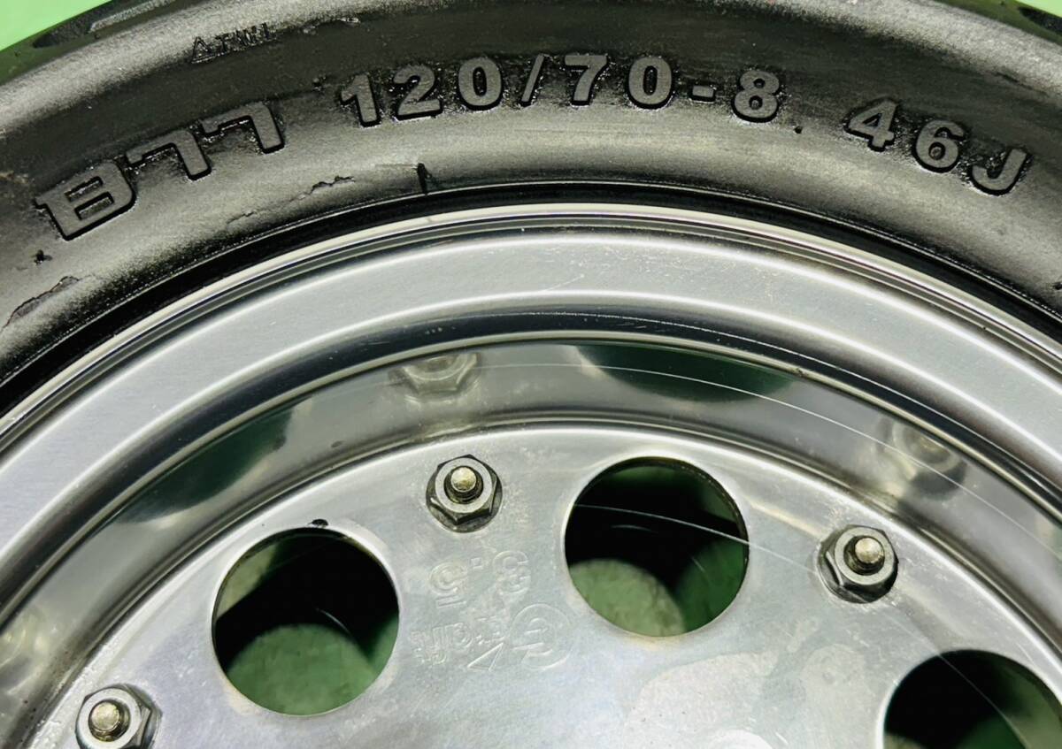 Yahoo!オークション - モンキー Z50J AB27 Gクラフト製 3.5J ワイド 前...