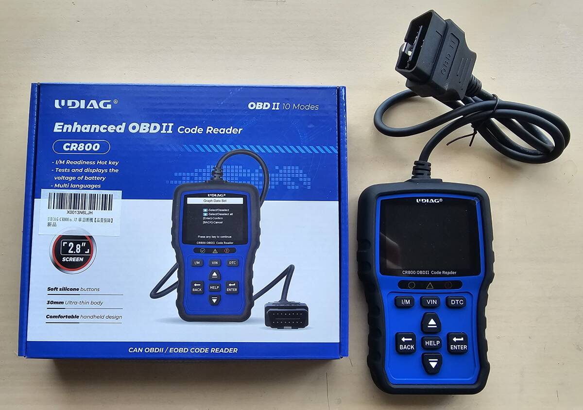 Yahoo!オークション - UDIAG CR800 obd2 診断機 OBD2スキャナー