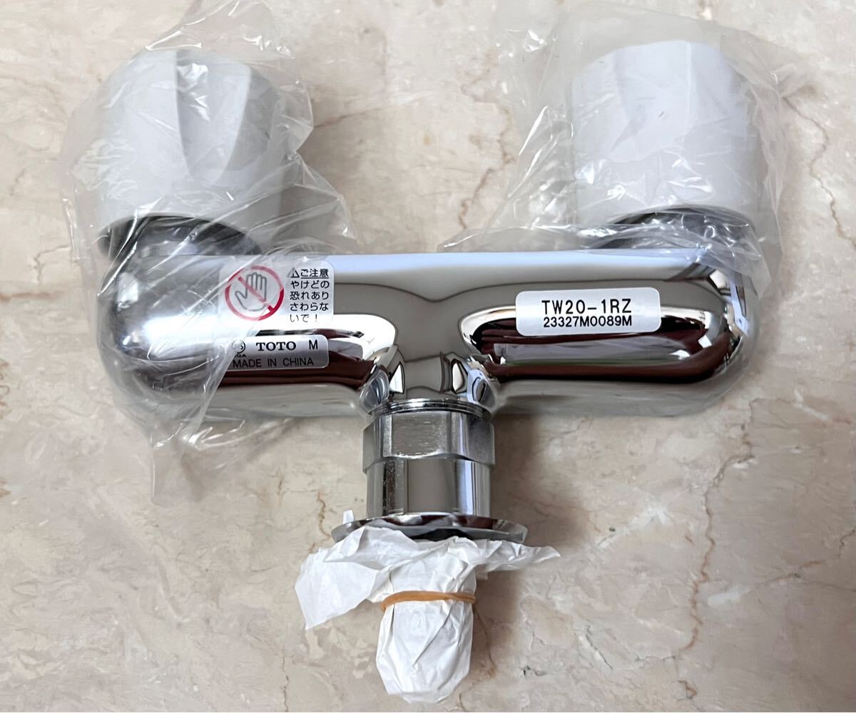 Yahoo!オークション - 送料無料 未使用 TOTO TW20-1R 洗濯機用壁付2ハ...
