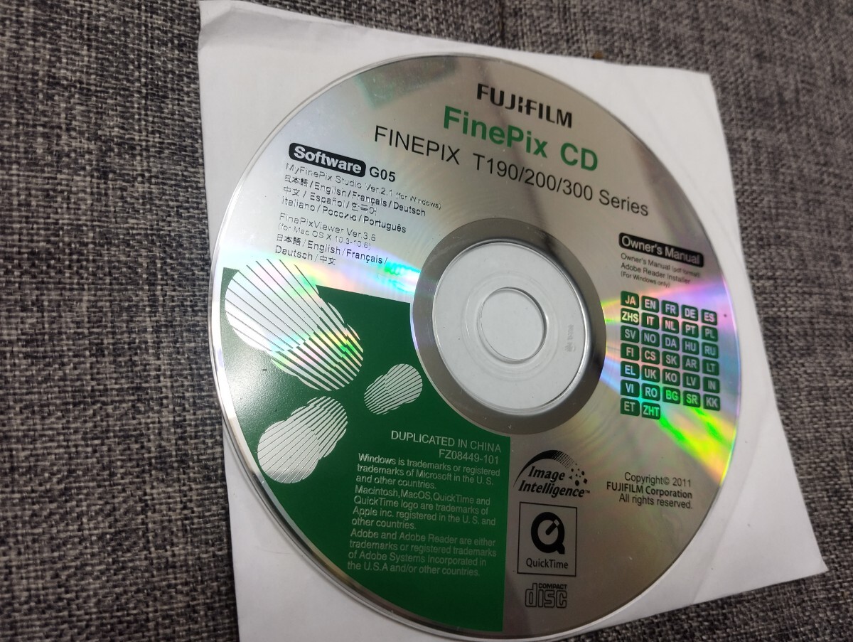 Yahoo!オークション - 富士フイルム ファインピクス cd ソフトウェア t...
