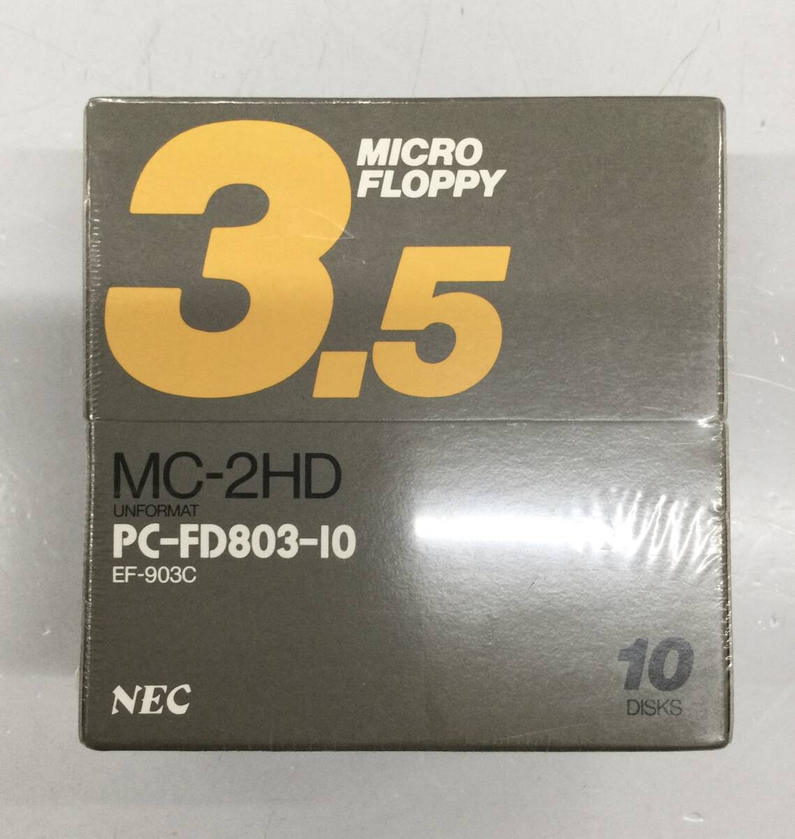 Yahoo!オークション - 未開封 NEC 3.5インチ フロッピーディスク 2HD 1...