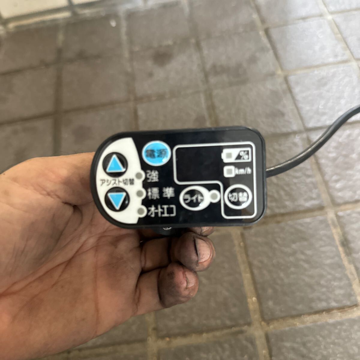 Yahoo!オークション - ヤマハ 電動アシスト自転車 手元スイッチ x79-1...