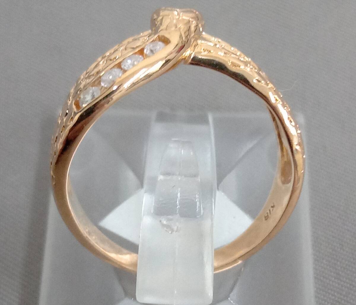 Yahoo!オークション - 【ソーティング付】天然ダイヤモンドK18 ＃12 D0...