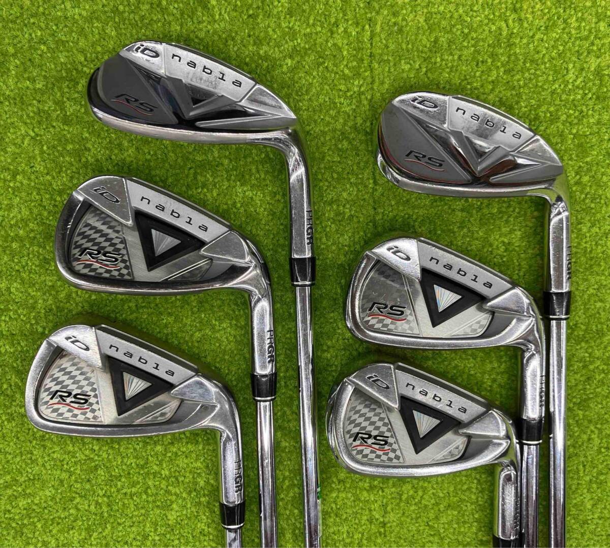 Yahoo!オークション - PRGR プロギア iD nabla RS TITAN FACE アイアン...