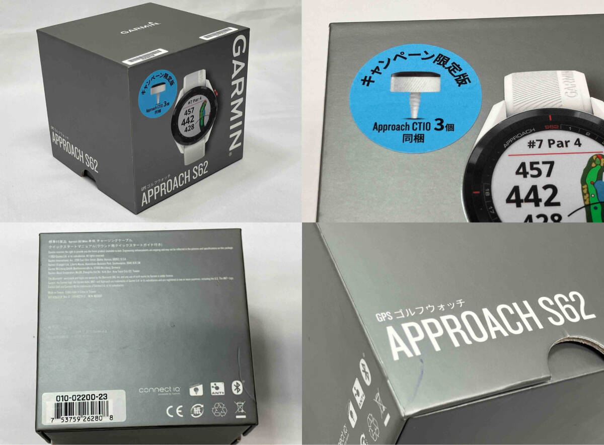 Yahoo!オークション - 【起動確認済】GARMIN APPROACH S62 ガーミン ゴ...