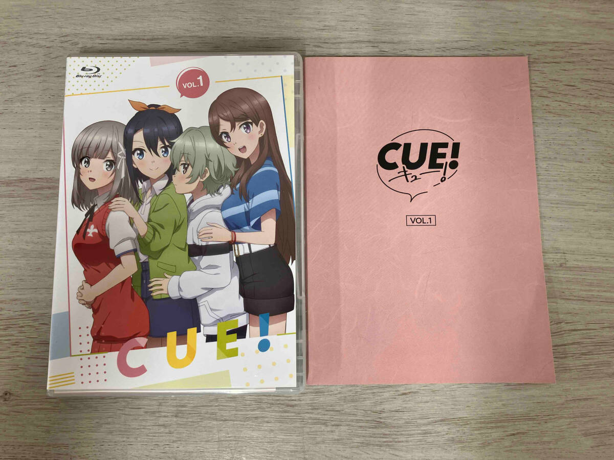 Yahoo!オークション - TVアニメ「CUE 」 VOL.1(Blu-ray Disc)