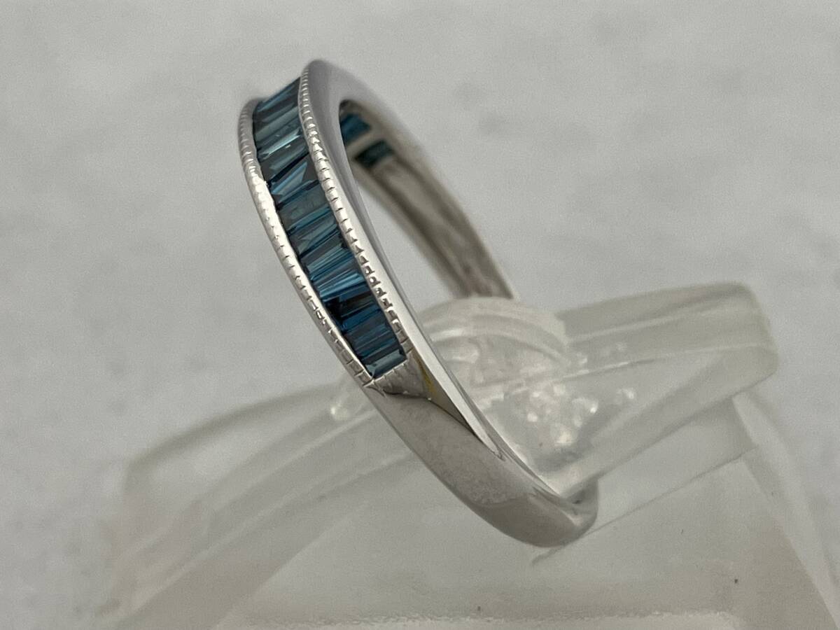 Yahoo!オークション - 【鑑別カード付き】K18WG／＃12.5／2.1g／天然ダ...