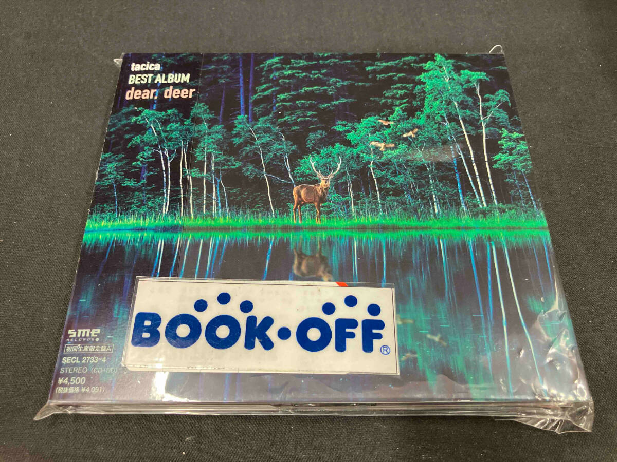 Yahoo!オークション - 帯あり tacica CD BEST ALBUM dear deer(初回生...