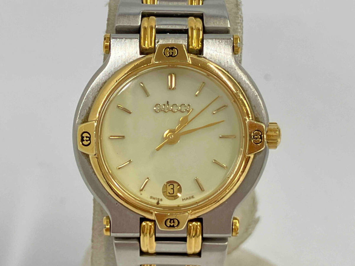 Yahoo!オークション - ジャンク GUCCI グッチ 9000L 0289984 クォーツ ...