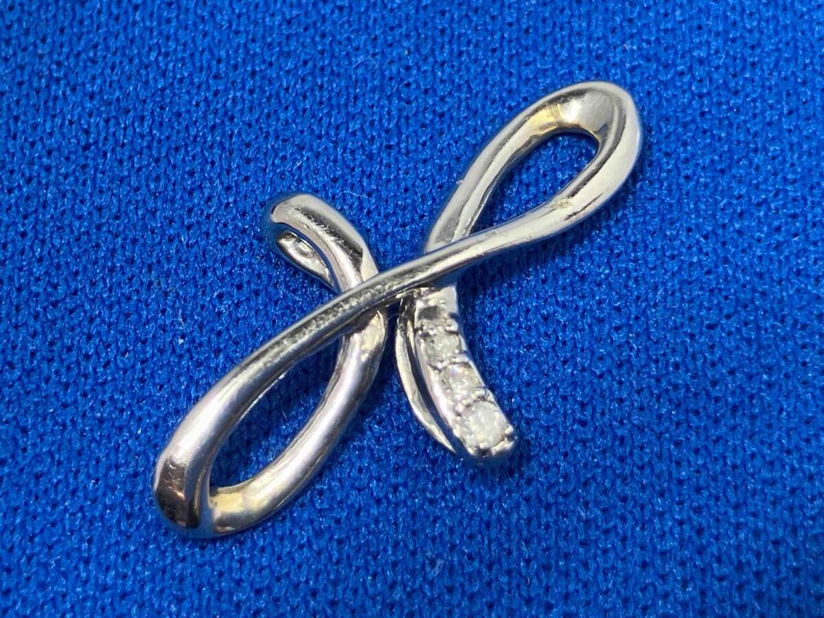 Yahoo!オークション - K10WG ホワイトゴールド クロス ペンダントトッ...