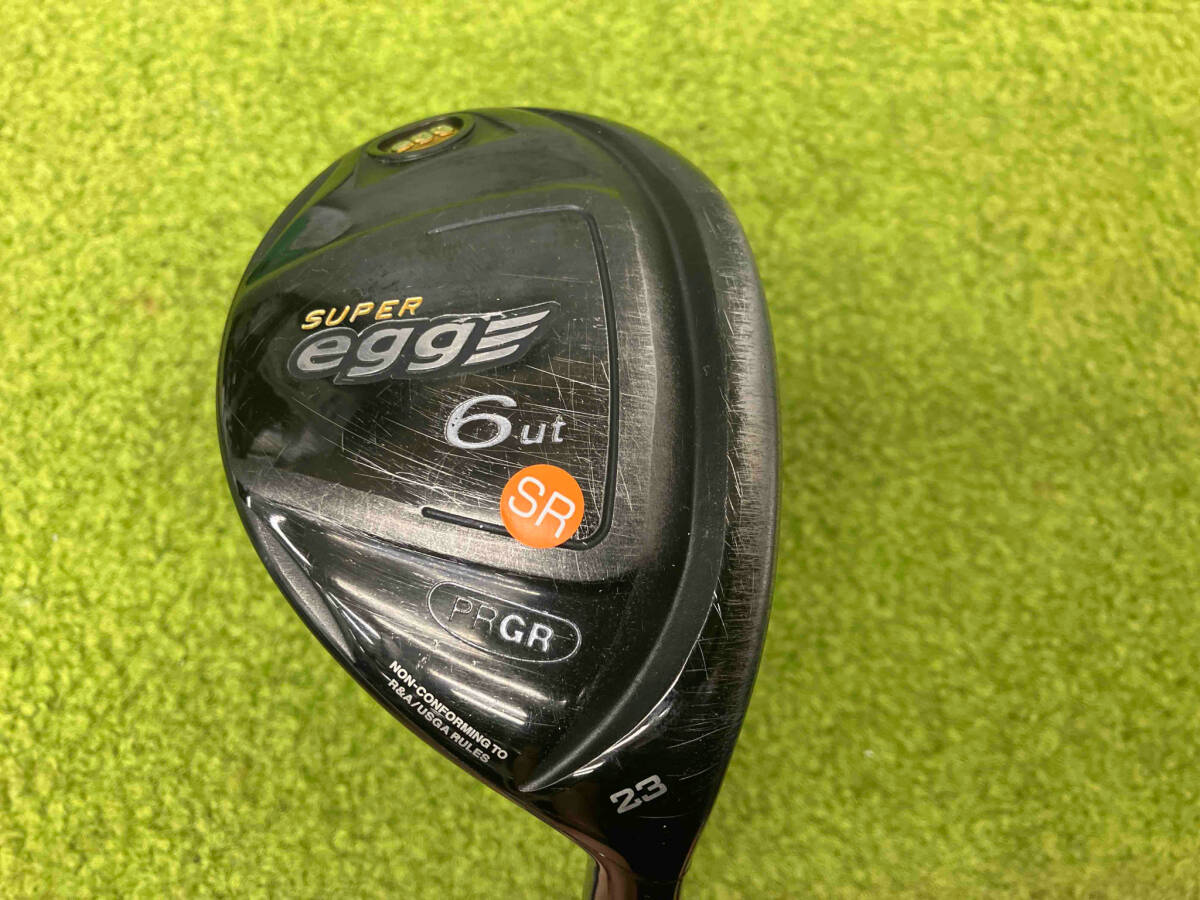 Yahoo!オークション - プロギア PRGR SUPERegg ユーティリティ6番 23°...