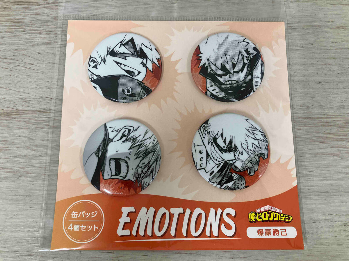 Yahoo!オークション - 爆豪勝己 BD1 缶バッジ4個セット 僕のヒーローア...