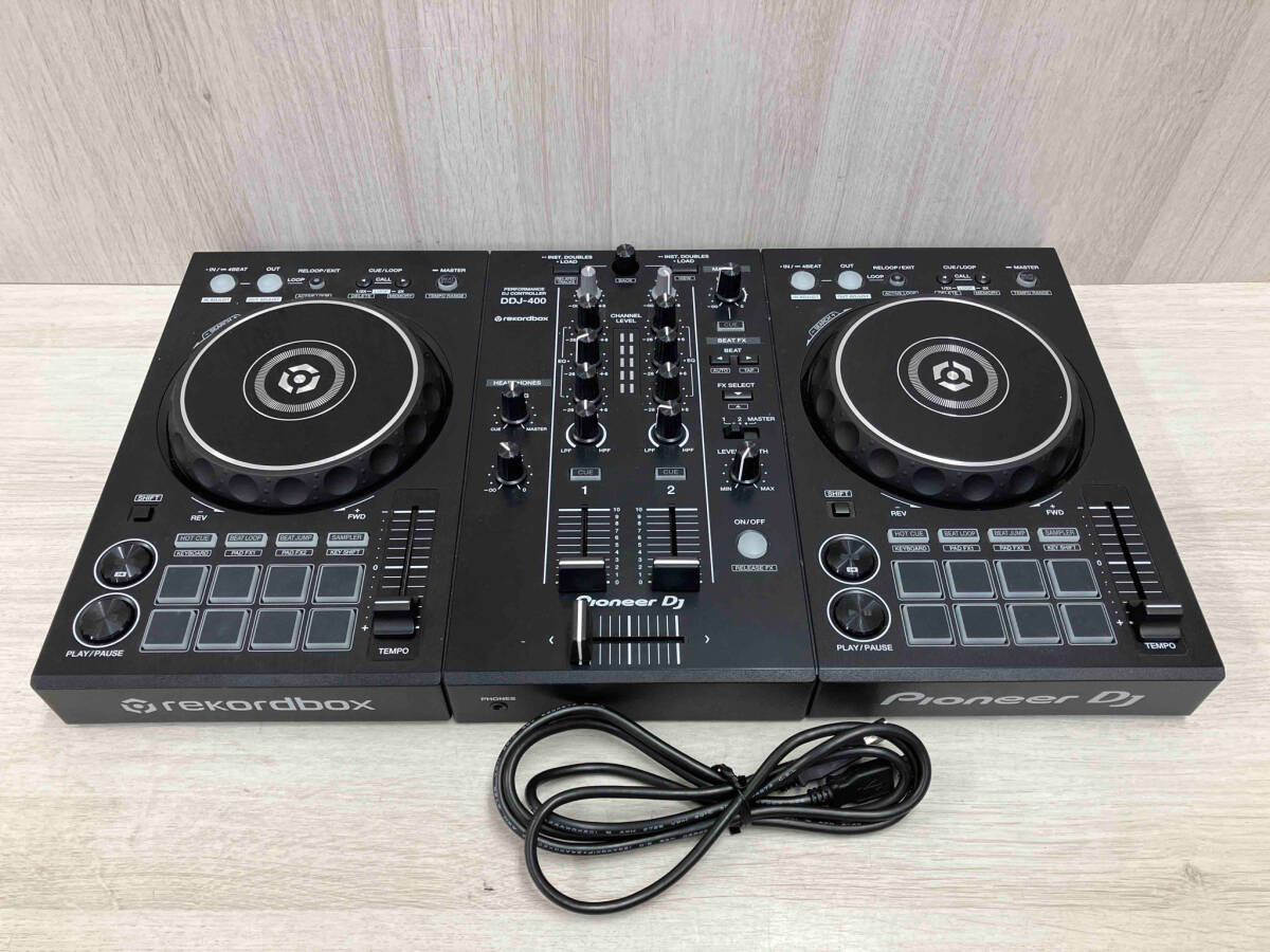 Pioneer DJコントローラー DDJ-400 rekordbox(DJコントローラー)｜売買されたオークション情報、yahooの商品情報をアーカイブ公開 - オークファン（aucfan.com）