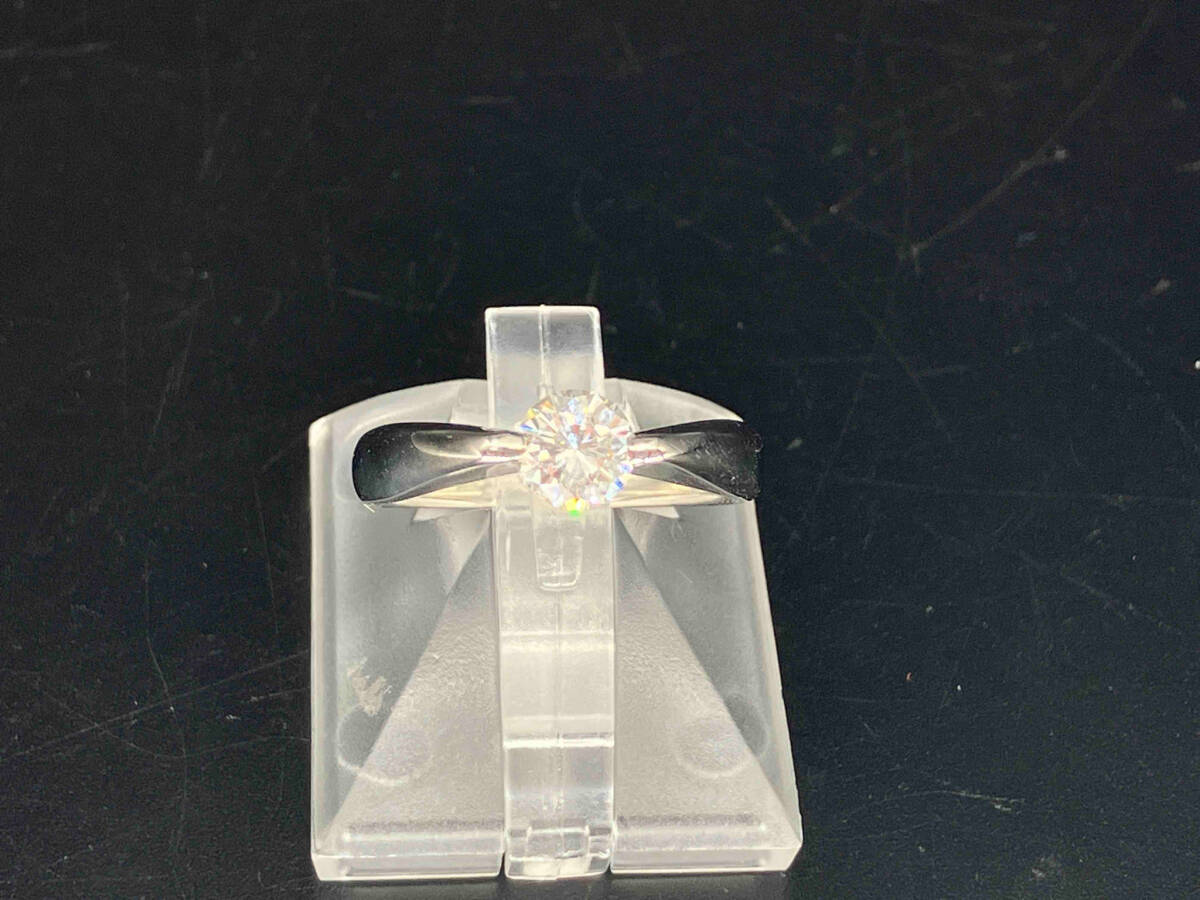 Yahoo!オークション - Pt900 ＃11.5／D0.608ct／総重量6.0g リング