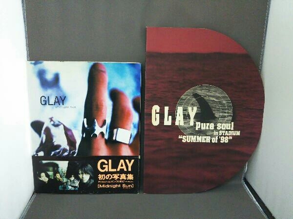 Yahoo!オークション - GLAY 2冊セット/Midnight Sun/Pure soul in STUD...