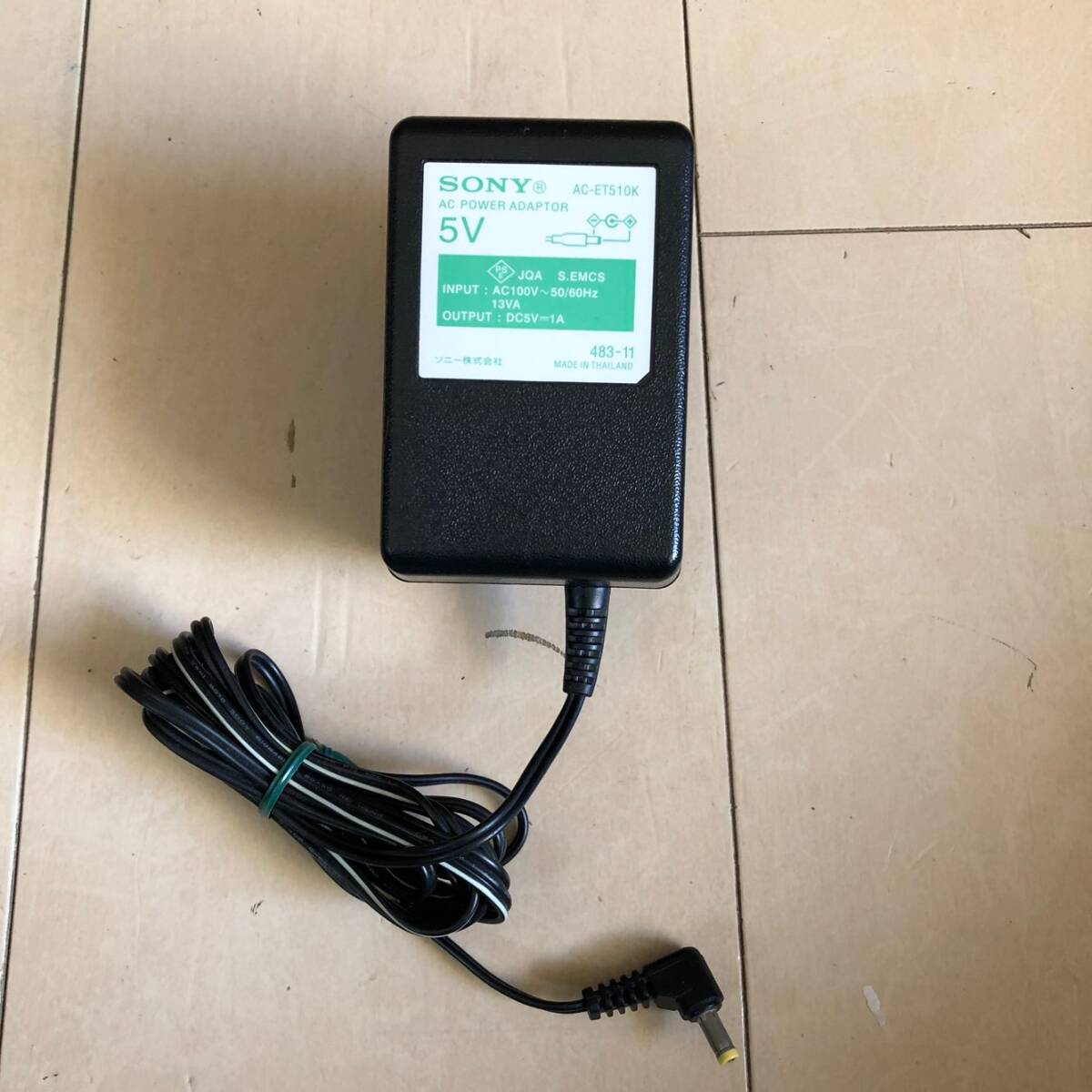 Yahoo!オークション - SONY AC-ET510K DC5V 1A ACアダプター 通電確認...
