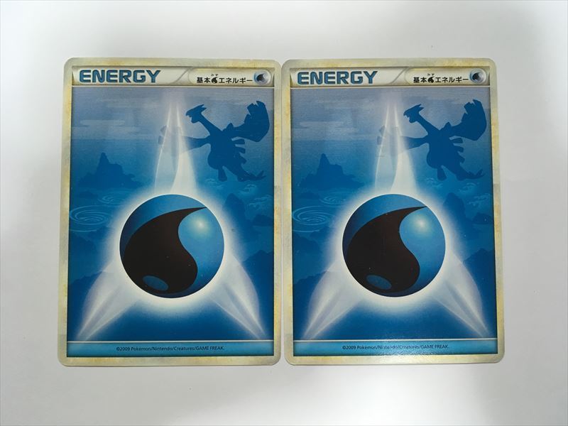Yahoo!オークション - H47【ポケモン カード】 LEGEND 基本みずエネル...