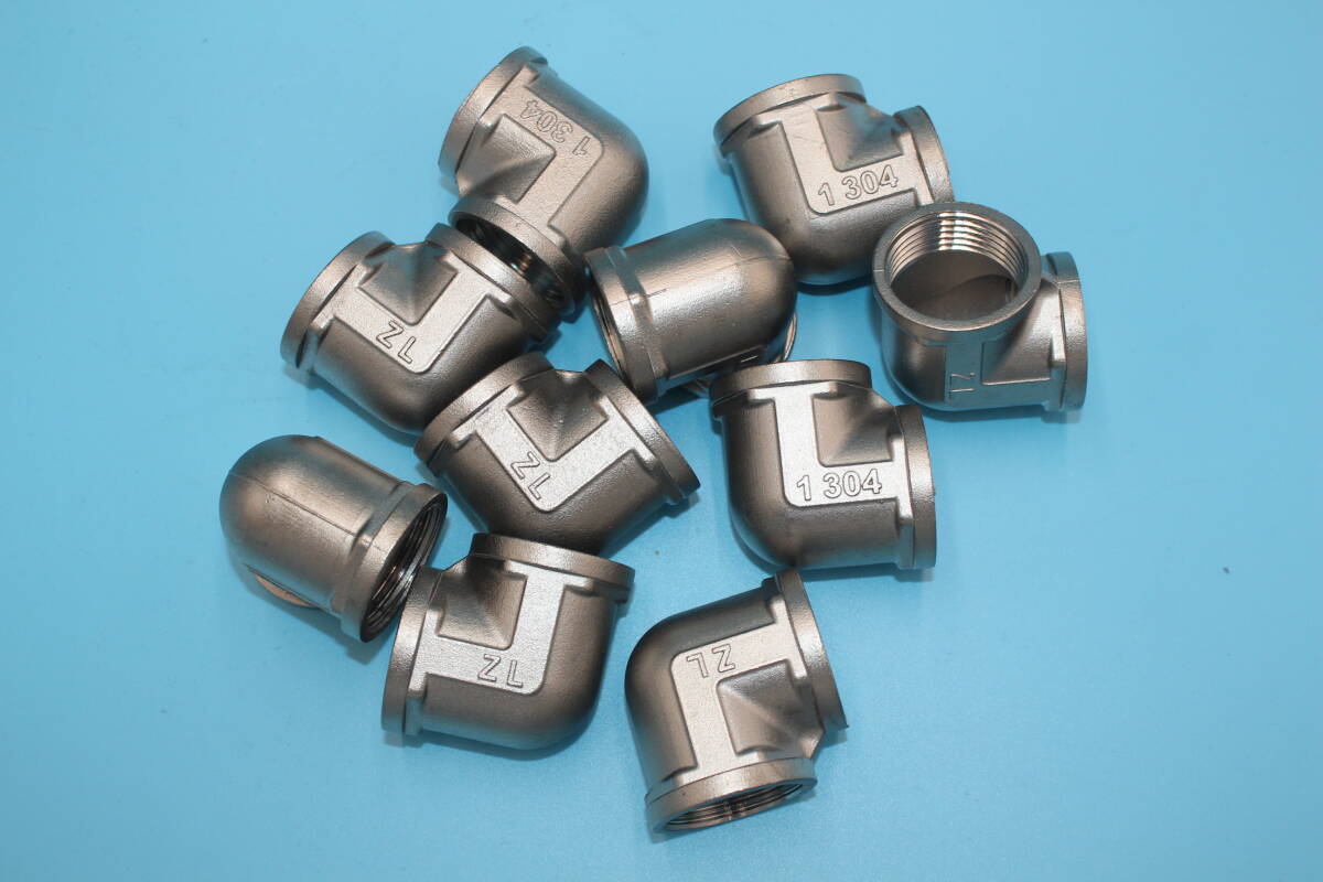 Yahoo!オークション - SUS304 エルボ 25A 1B インチ 10個セット ステン...