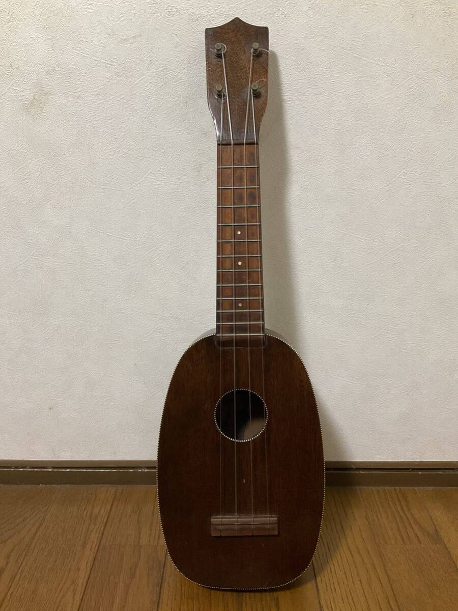 MELLOW TONE メロートーン メロウトーン ウクレレ P22 パイン型 パイナップル型 マホガニー 本体のみ メロトン KASUGA 春日楽器(本体)｜売買されたオークション情報 ...