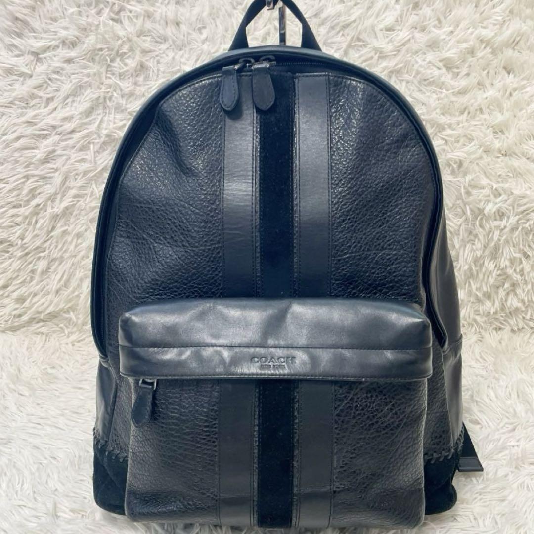 Yahoo!オークション - 美品/A4/COACH コーチ チャールズ リュック ベー...