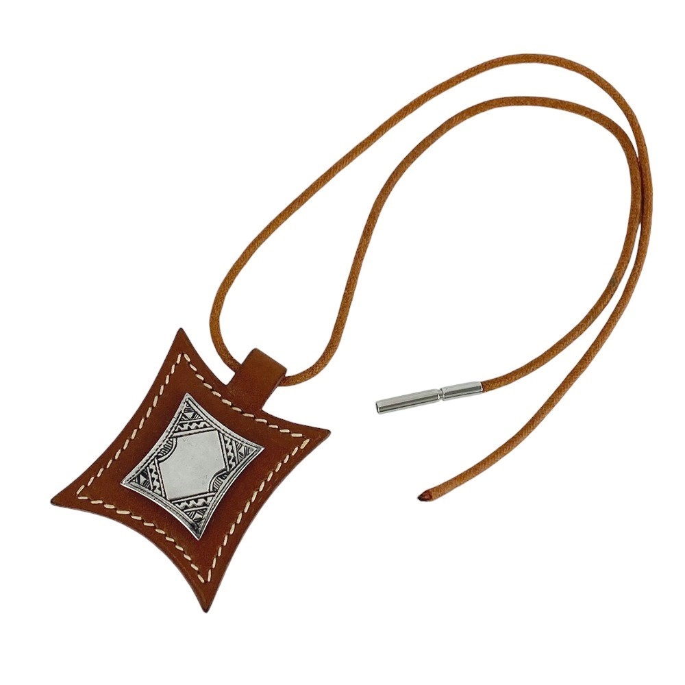 1円 エルメス トゥアレグ ネックレス レザー ブラウン シルバー SV925 F刻 1スタ 1705(その他)｜売買されたオークション情報、yahooの商品情報をアーカイブ公開 ...