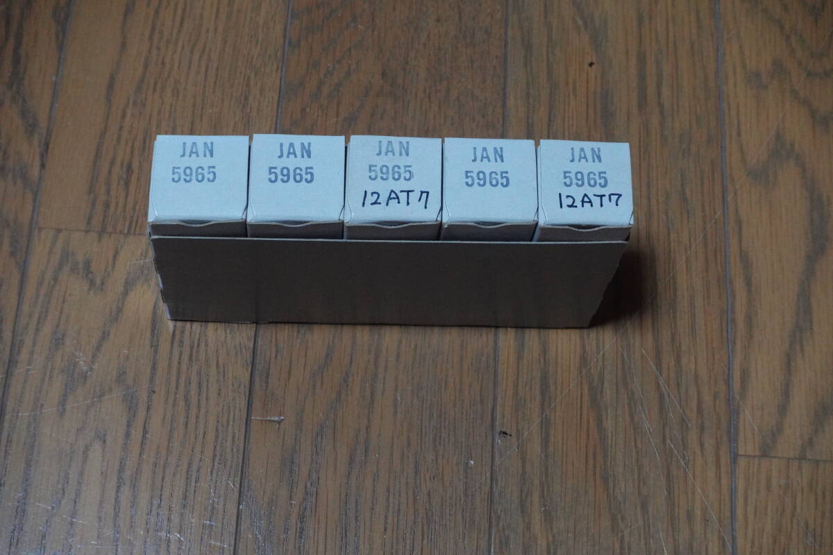 Yahoo!オークション - GE JAN-5965/12AT7トップクリア 未使用 (5本)