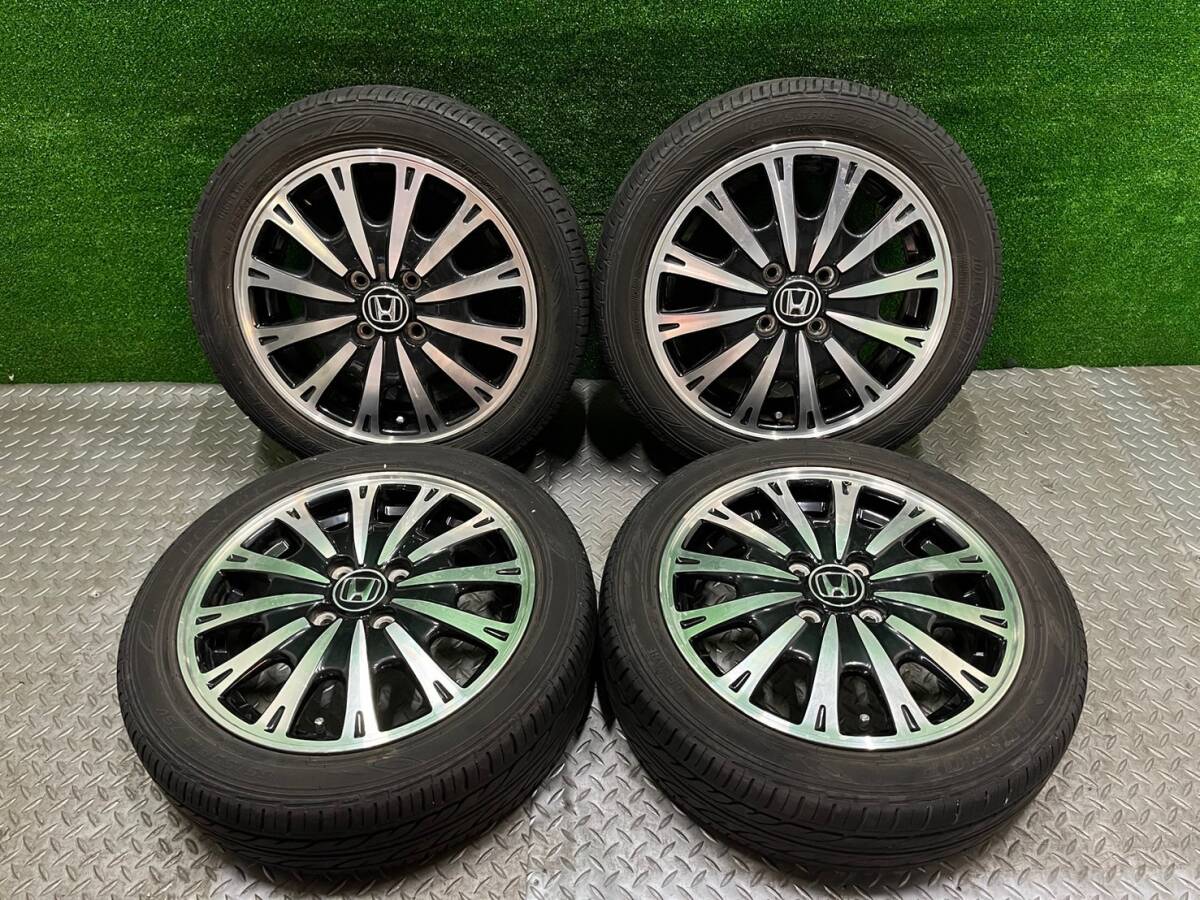 165/55R15 ホンダNBOXカスタム純正アルミホイール 2019年製タイヤセット(ラジアルタイヤ)｜売買されたオークション情報、yahooの商品情報をアーカイブ公開 - オークファン ...